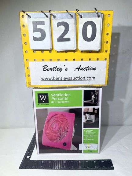 WESTPOINTE 7" PERSONAL FAN - Bentley & Associates, LLC