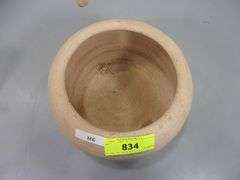 SUNDIED TERRA COTTA EGYPTIAN CURVED POT - TAN - Bentley & Associates, LLC