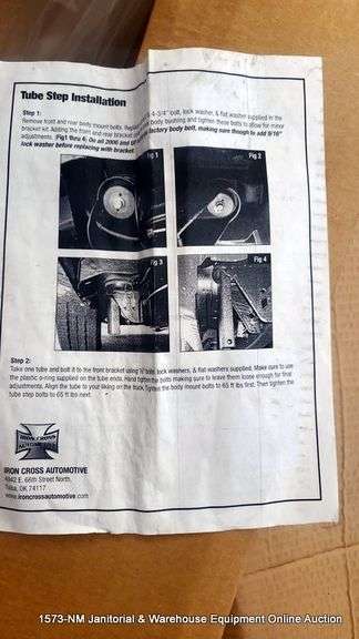 IRON CROSS TUBE STEP INSTALLATION KIT - Bentley & Associates, LLC