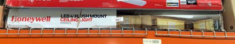 HONEYWELL LED 4' FLUSH MOUNT CEILING LIGHT - Bentley & Associates, LLC