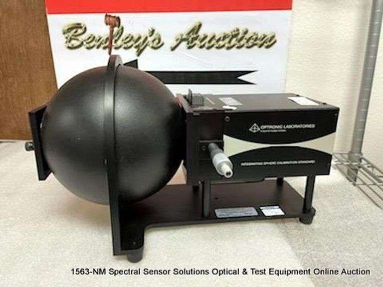 OPTRONIC MODEL: 440-8-OH INTEGRATING SPHERE CALIBRATION STANDARD ...