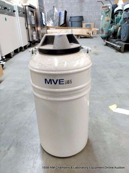 CHART / MVE LIQUID NITROGEN DEWAR 5 LITERS - Bentley & Associates, LLC