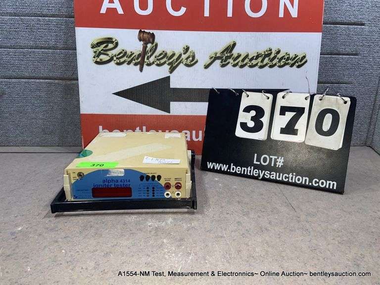 VALHALLA SCIENTIFIC ALPHA 4314 IGNITER TESTER - Bentley & Associates, LLC