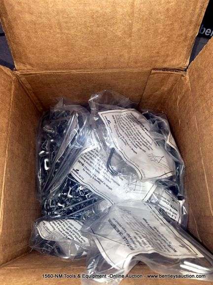 BOX: MOUNTING CHAINS W/ HOOKS FOR SHOP LIGHTS - Bentley & Associates, LLC