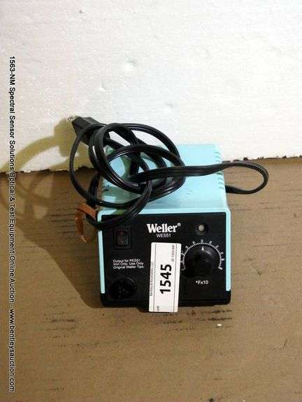 WELLER WES51 SOLDER STATION - Bentley & Associates, LLC