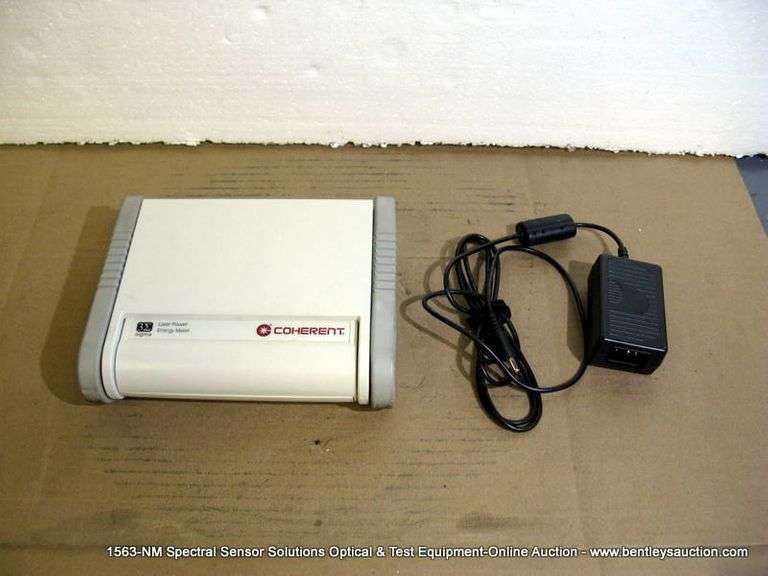 COHERENT 3 SIGMA SINGLE CHANNEL LASER POWER ENERGY METER - Bentley ...