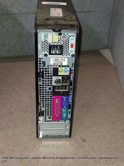 DELL OPTIPLEX 745 CORE 2 DESKTOP - MISSING PARTS/ NO POWER CORD ...