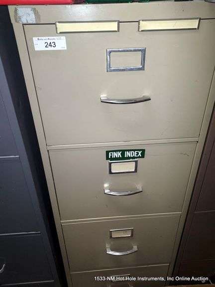 HON 4-DRAWER FILE CABINET - Bentley & Associates, LLC