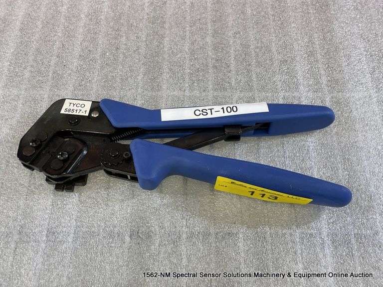 TYCO ELECTRONICS K-0807 58517-1 CRIMPING TOOL - Bentley & Associates, LLC