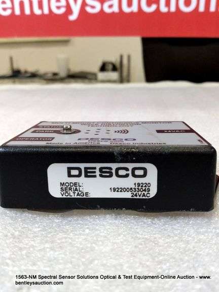 DESCO MULTI-MOUNT CONTINUOUS MONITOR - Bentley & Associates, LLC