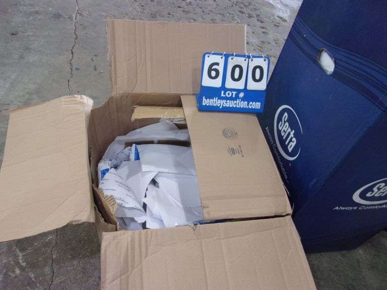 BOX: HAMMERMILL 8-1/2" X 11" 20# WHITE PAPER - **BUSTED BOX** - Bentley ...