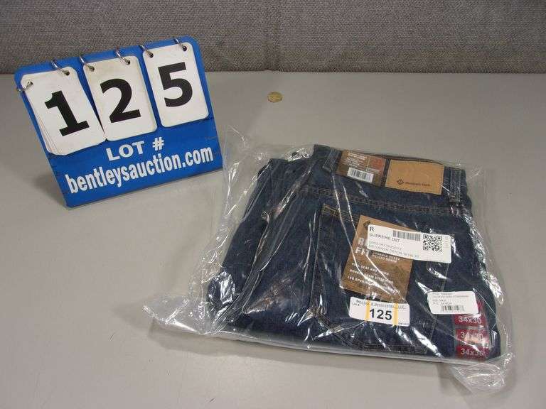 MEMBER'S MARK DENIM JEANS - RELAXED FIT - W 34 X L 30 - Bentley ...