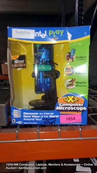 INTEL PLAY QX3 PLUS COMPUTER MICROSCOPE - Bentley & Associates, LLC
