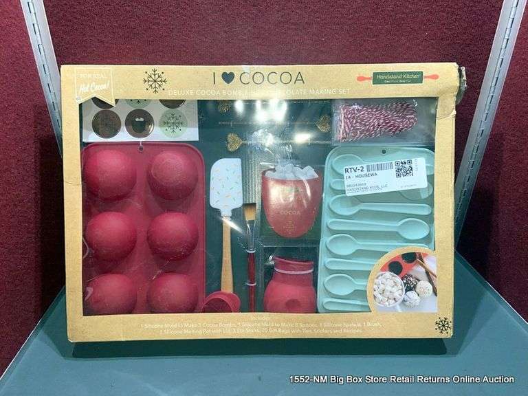 HANDSTAND KITCHEN DELUXE COCOA BOMB & HOT CHOCOLATE MAKING SET ...