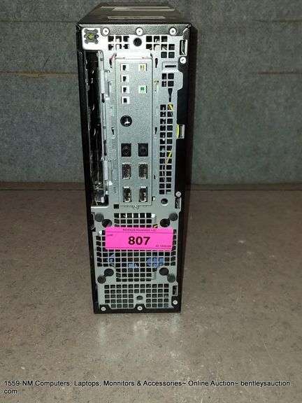 DELL OPTIPLEX DESKTOP - MISSING FRONT PANEL, NO POWER CORD - Bentley ...