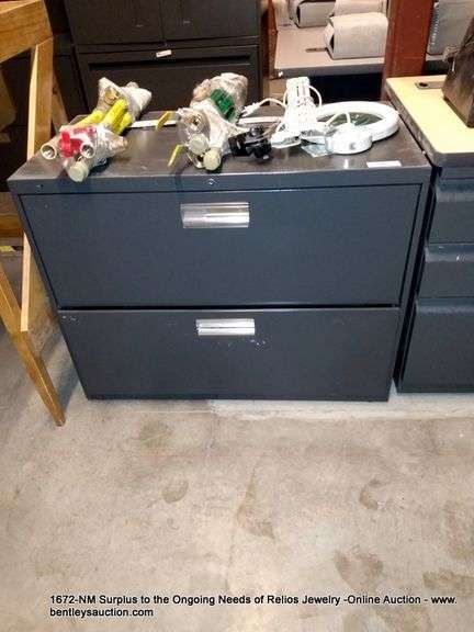 HERMAN MILLER 2-DRAWER FILE CABINET - Bentley & Associates, LLC