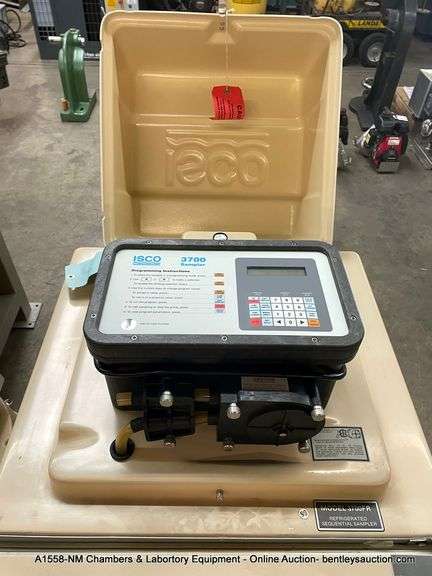 ISCO 3700FR REFRIGERATED SEQUENTIAL SAMPLER - Bentley & Associates, LLC
