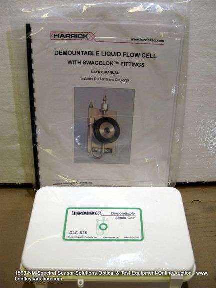 HARDRICH DLC-S13 DEMOUNTABLE LIQUID FLOW CELL - Bentley & Associates, LLC