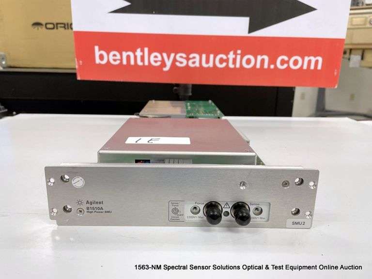 AGILENT B1510A HIGH POWER SMU - Bentley & Associates, LLC