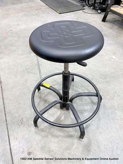ADJUSTABLE STATIONARY SHOP STOOL - Bentley & Associates, LLC