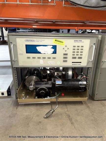 RUSKA 7310 DIGITAL PRESSURE CONTROLLER - Bentley & Associates, LLC
