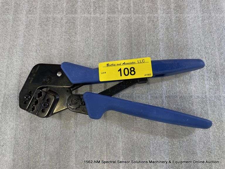 TYCO ELECTRONICS K-1011 CRIMPING TOOL - Bentley & Associates, LLC