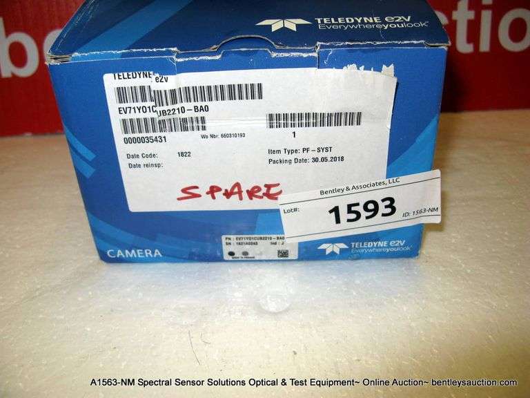 TELEDYNE E2V OCTOPLUS CAMERA - Bentley & Associates, LLC