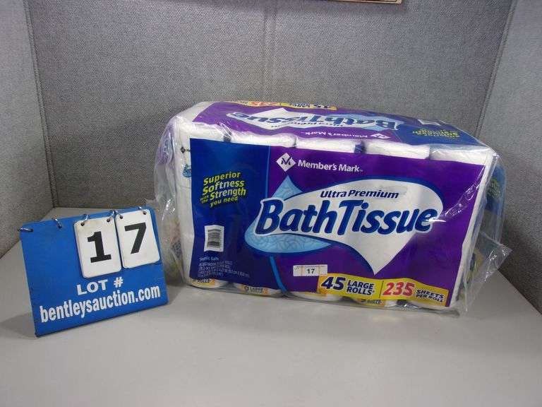 MEMBER'S MARK ULTRA PREMIUM BATH TISSUE - 45 LARGE ROLLS - Bentley ...