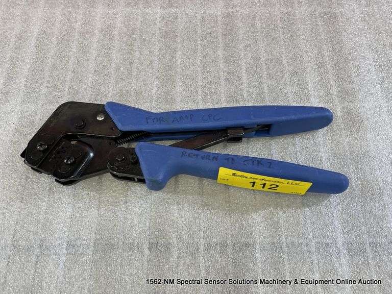 TYCO ELECTRONICS K-0724 CRIMPING TOOL - Bentley & Associates, LLC