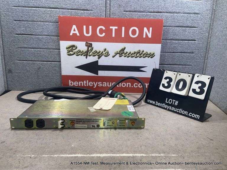 MARWAY MPD 100R-013 POWER DISTRIBUTION UNIT - Bentley & Associates, LLC