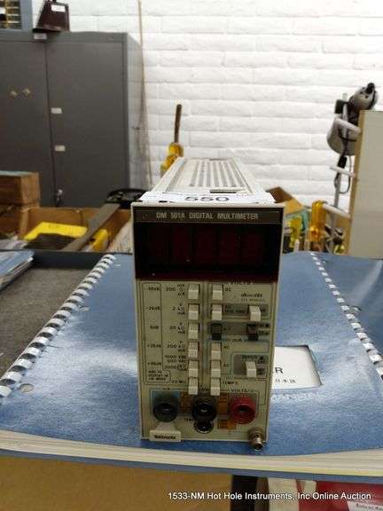 TEKTRONIX DM501A DIGITAL MULTIMETER - Bentley & Associates, LLC