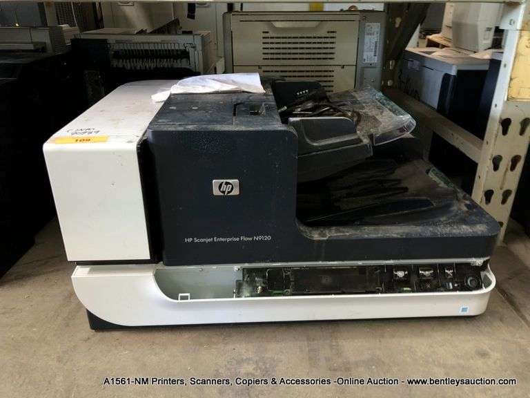 HP SCANJET ENTERPRISE FLOW N9120 SCANNER - Bentley & Associates, LLC