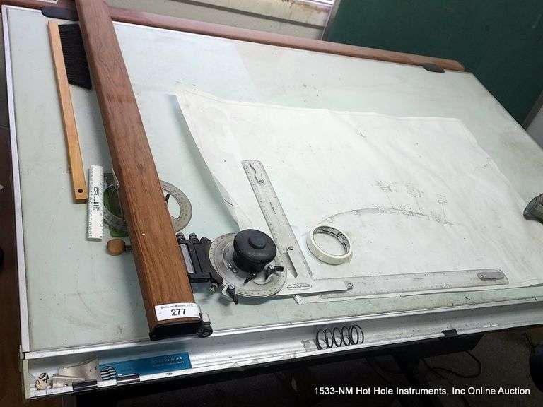 VEMCO MARK XII V-TRACK DRAFTING TABLE - Bentley & Associates, LLC