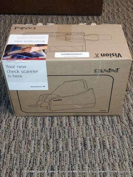 PANINI VISION X SCANNER - Bentley & Associates, LLC