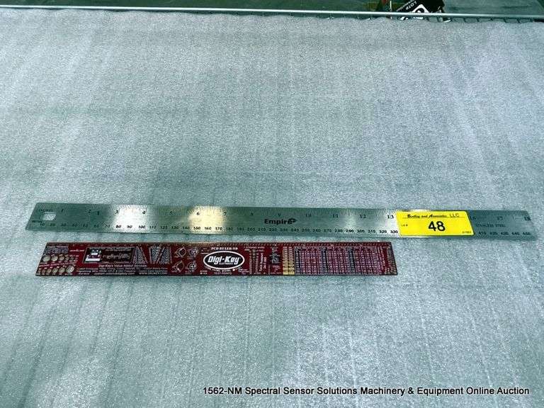 METAL RULER 18" & DIGI-KEY PCB-RULER-ND (2X MONEY) - Bentley ...