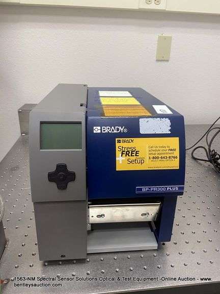 BRADY PR300 PLUS LABEL PRINTER - Bentley & Associates, LLC