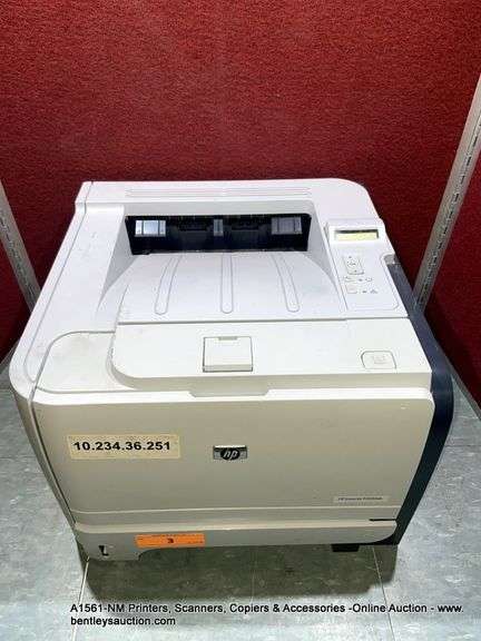 HP LASERJET P2055DN PRINTER - Bentley & Associates, LLC
