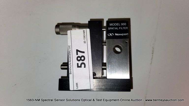 NEWPORT OPTICAL MOUNT #900 SPATIAL FILTER - Bentley & Associates, LLC