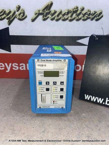 KISTLER 5010B DUAL MODE AMPLIFIER - Bentley & Associates, LLC