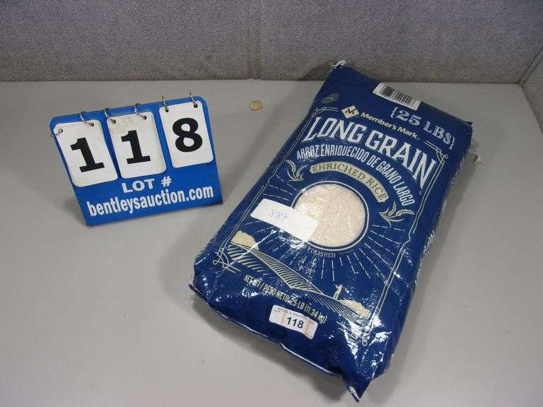 MEMBER'S MARK LONG GRAIN ENRICHED RICE - 25 LB. BAG - Bentley ...