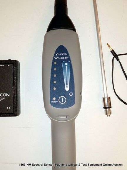 INFICON WHISPER ULTRASONIC LEAK DETECTOR - Bentley & Associates, LLC