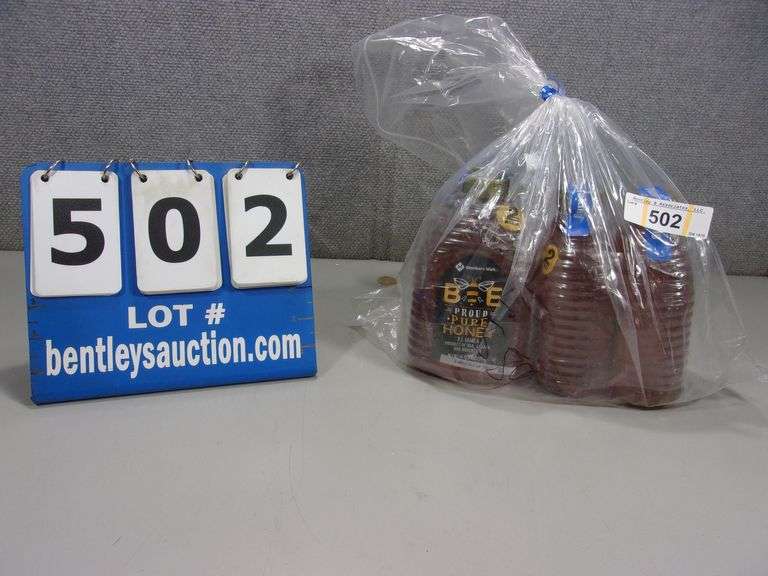MEMBER'S MARK BEE PROUD PURE HONEY, 1 LOT 4 PACK 40 OZ. BOTTLES ...