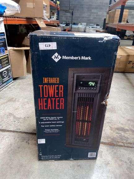 MEMBER'S MARK INFRARED TOWER HEATER - Bentley & Associates, LLC