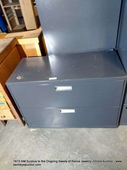 HERMAN MILLER 2-DRAWER FILE CABINET - Bentley & Associates, LLC