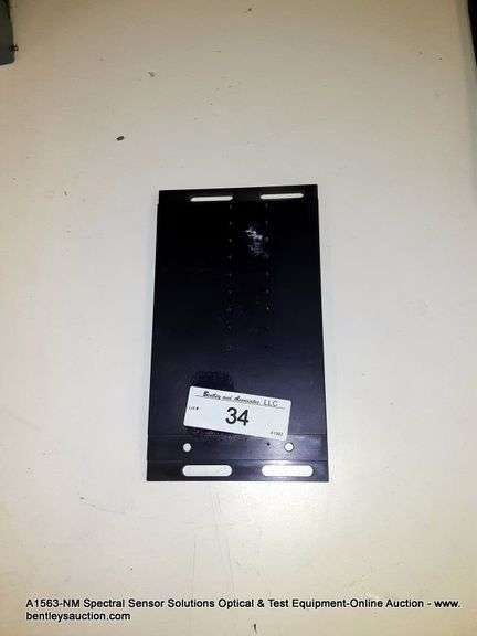 OPTIC BASE PLATE - Bentley & Associates, LLC