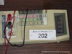 FLUKE 8020A MULTIMETER - Bentley & Associates, LLC