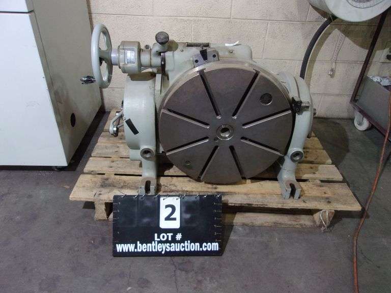 SIP PI-5C NO. 2003 PRECISION ROTARY TABLE - Bentley & Associates, LLC