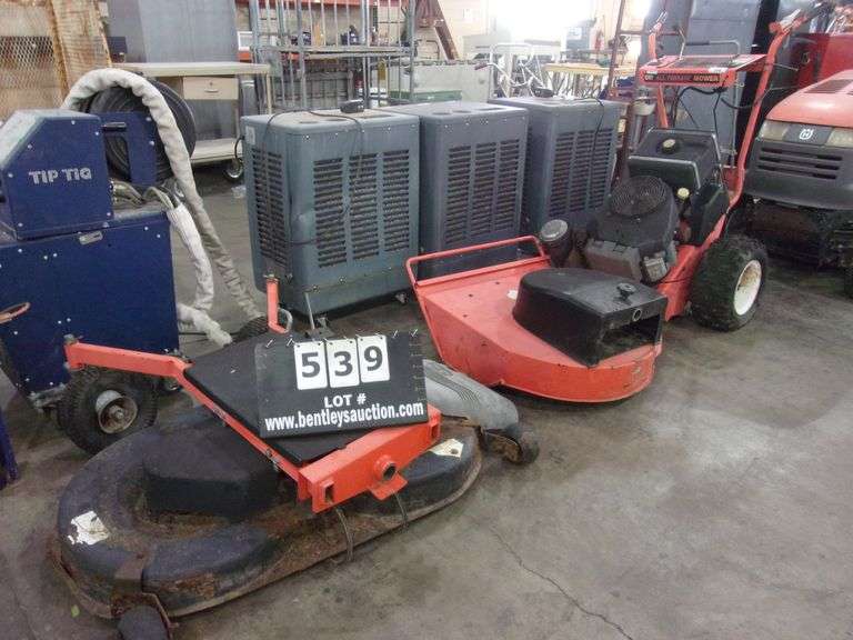 DR ALL-TERRAIN POWER UNIT W/ BOTH GROOMING MOWER & ROUGH CUT MOWER HEAD ...