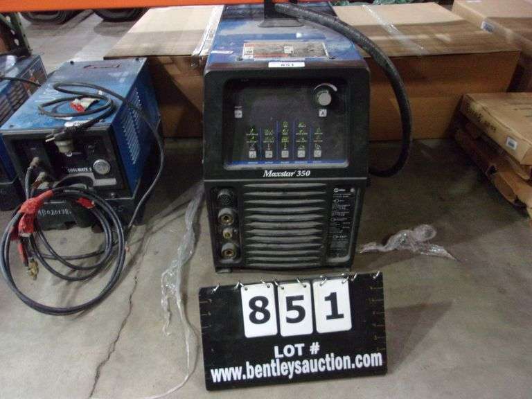 MILLER MAXSTAR 350 ARC WELDER - Bentley & Associates, LLC