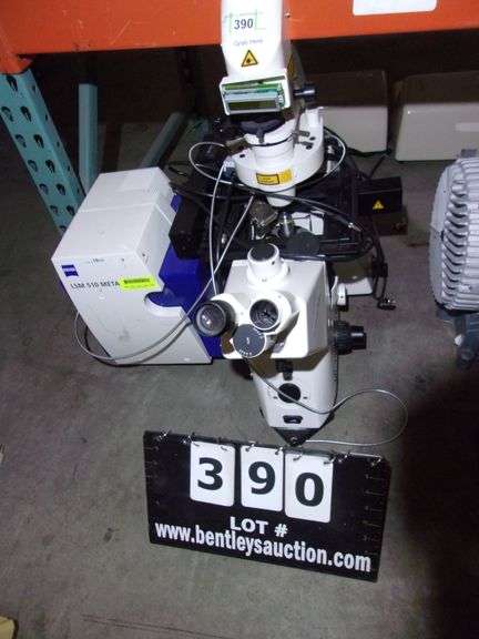 ZEISS LSM 510 META LASER SCANNING MICROSCOPE - Bentley & Associates, LLC